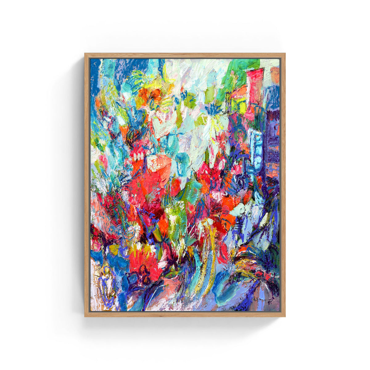 Buy Deep in the meadow, Abstract Painting Wall Art Online at Best Price ...