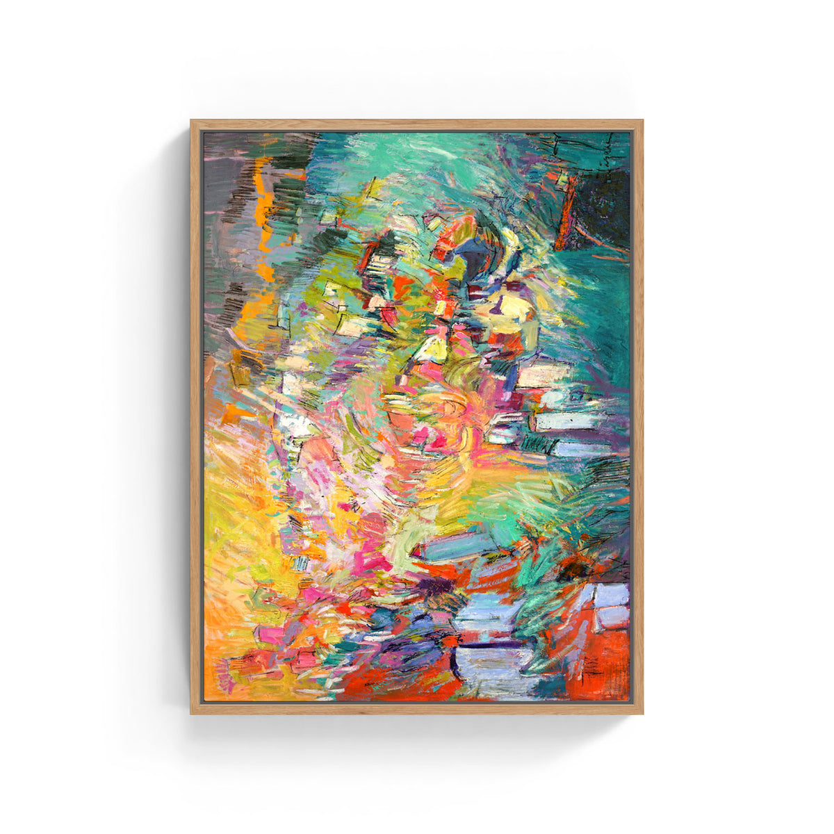Buy Harmonic Sync, Abstract Painting Wall Art Online at Best Price – Dessine Art