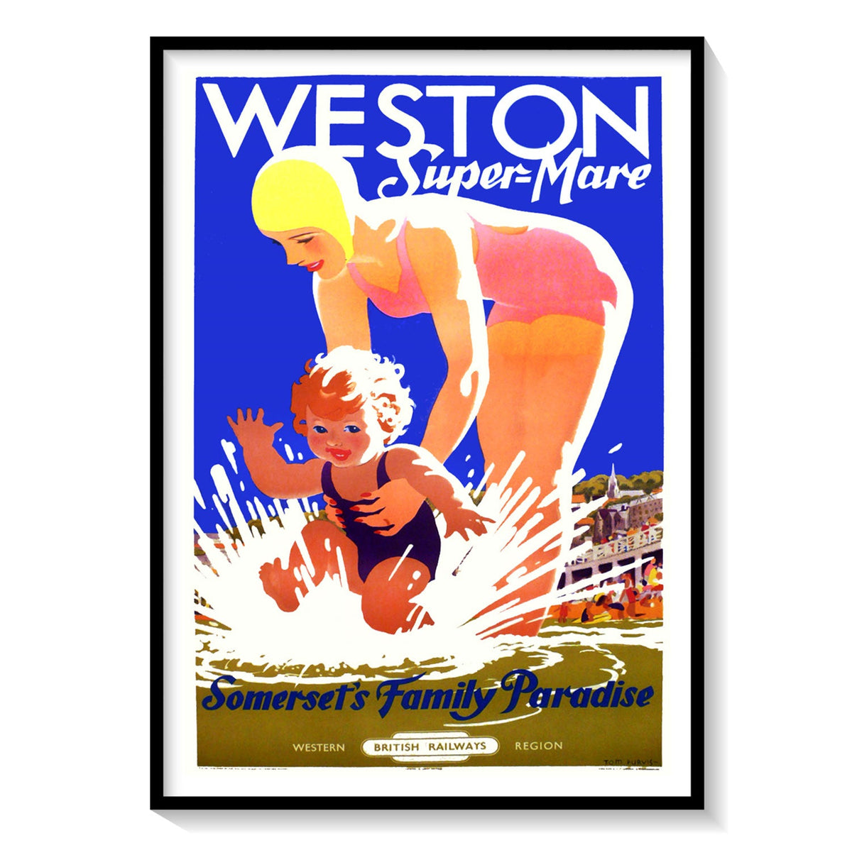 Buy Weston Super Mare Travel Poster Art Prints Online India At Best buy-weston-super-mare-travel-poster-art-prints-online-india-at-best