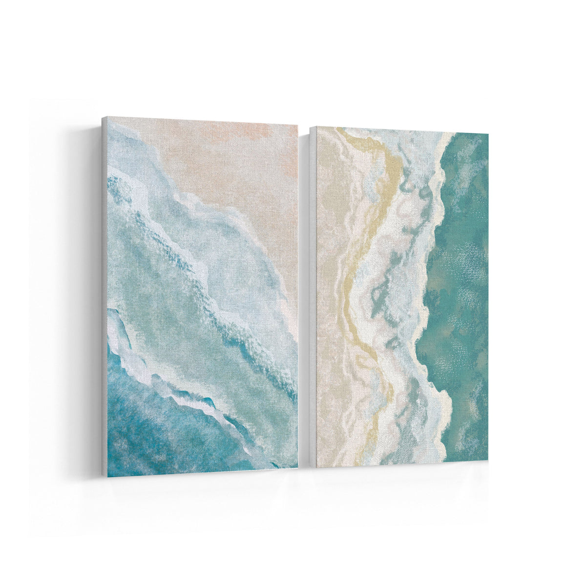 Boho Sea Beach: Buy Set of 2 Paintings – Dessine Art