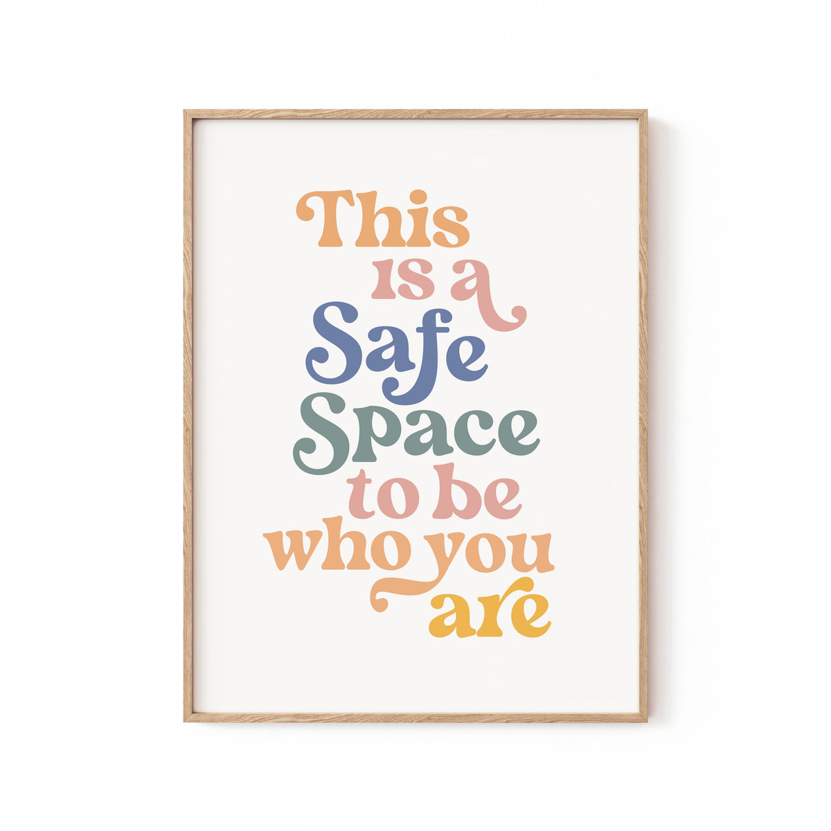 Buy Safe Space, Motivational Posters Online at Best Price India ...