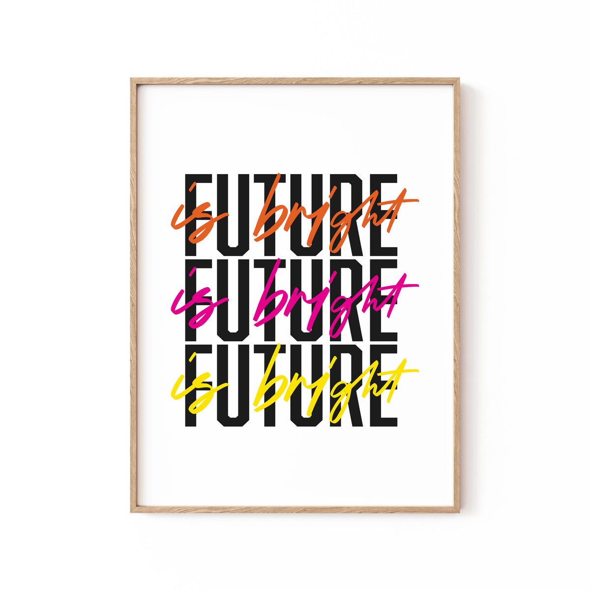 Buy The Future Is Bright, Motivational Posters Online at Best Price ...