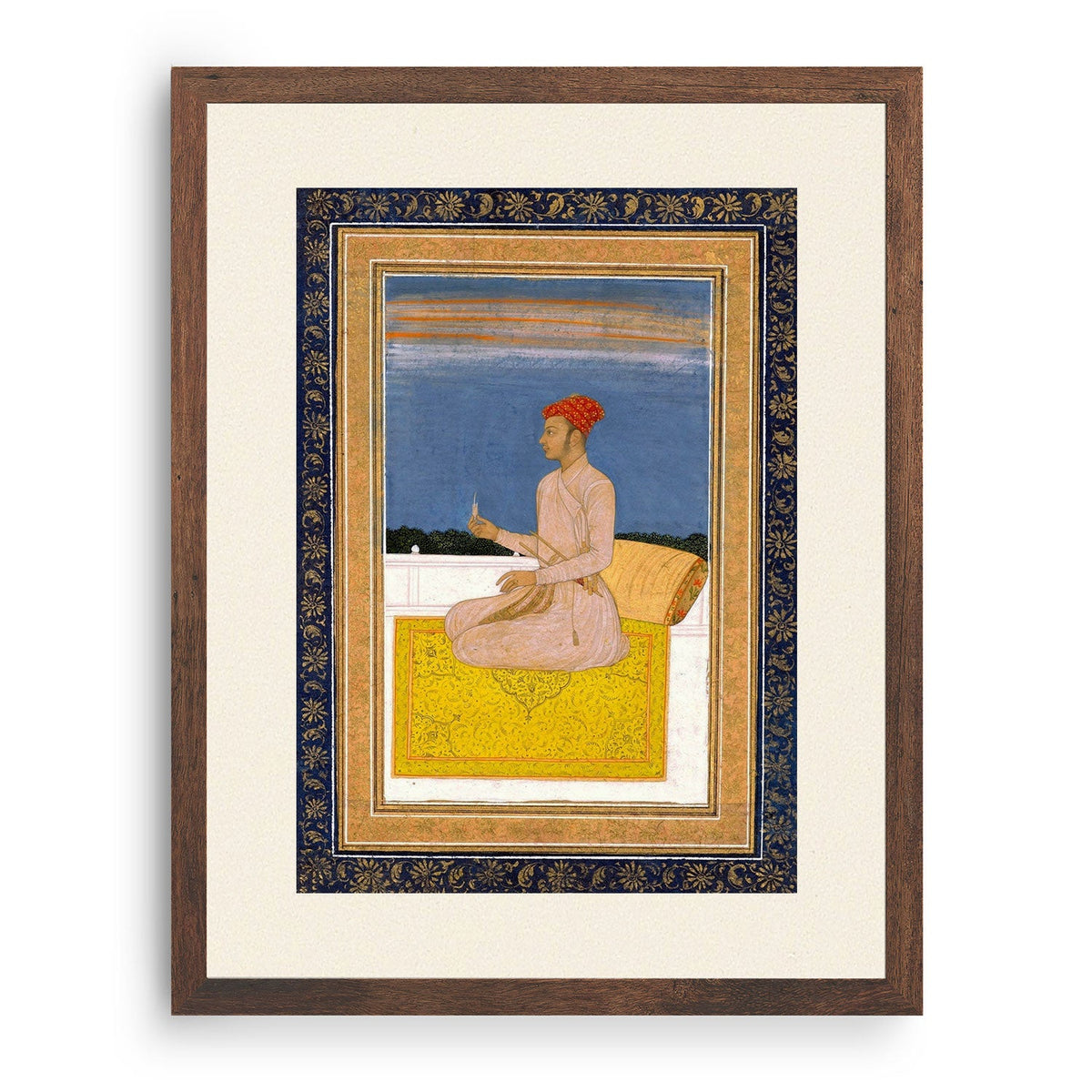 Portrait of Raja Todar Mal: Buy Classical Indian Miniature Paintings ...
