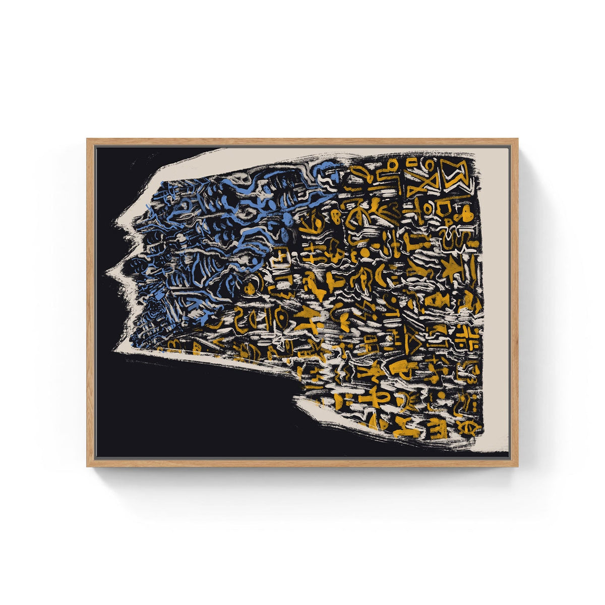 Buy Abstract Alien Slab Abstract Painting Online at Best Price ...