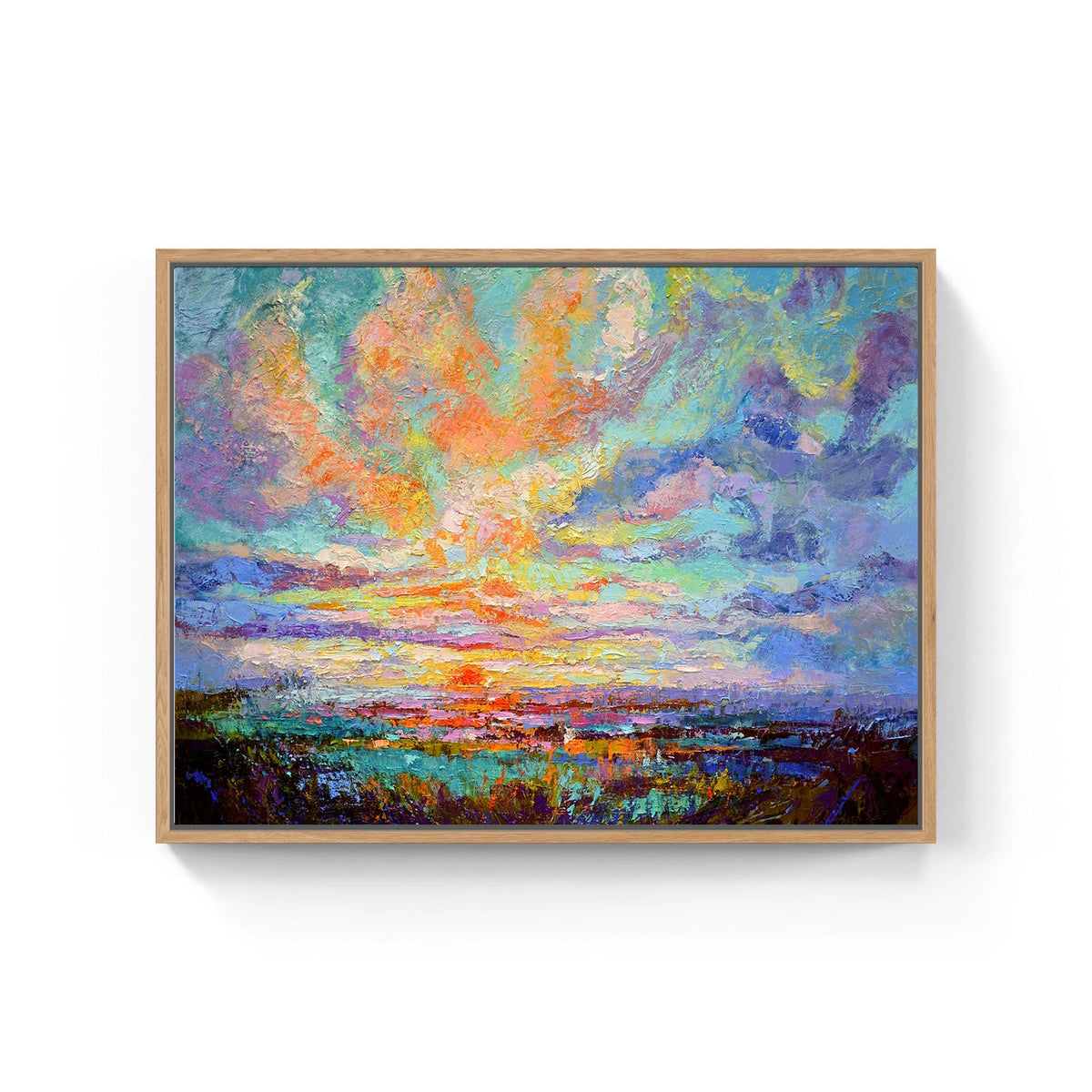 Buy Blessed Eve Abstract Painting Online at Best Price – Dessine Art