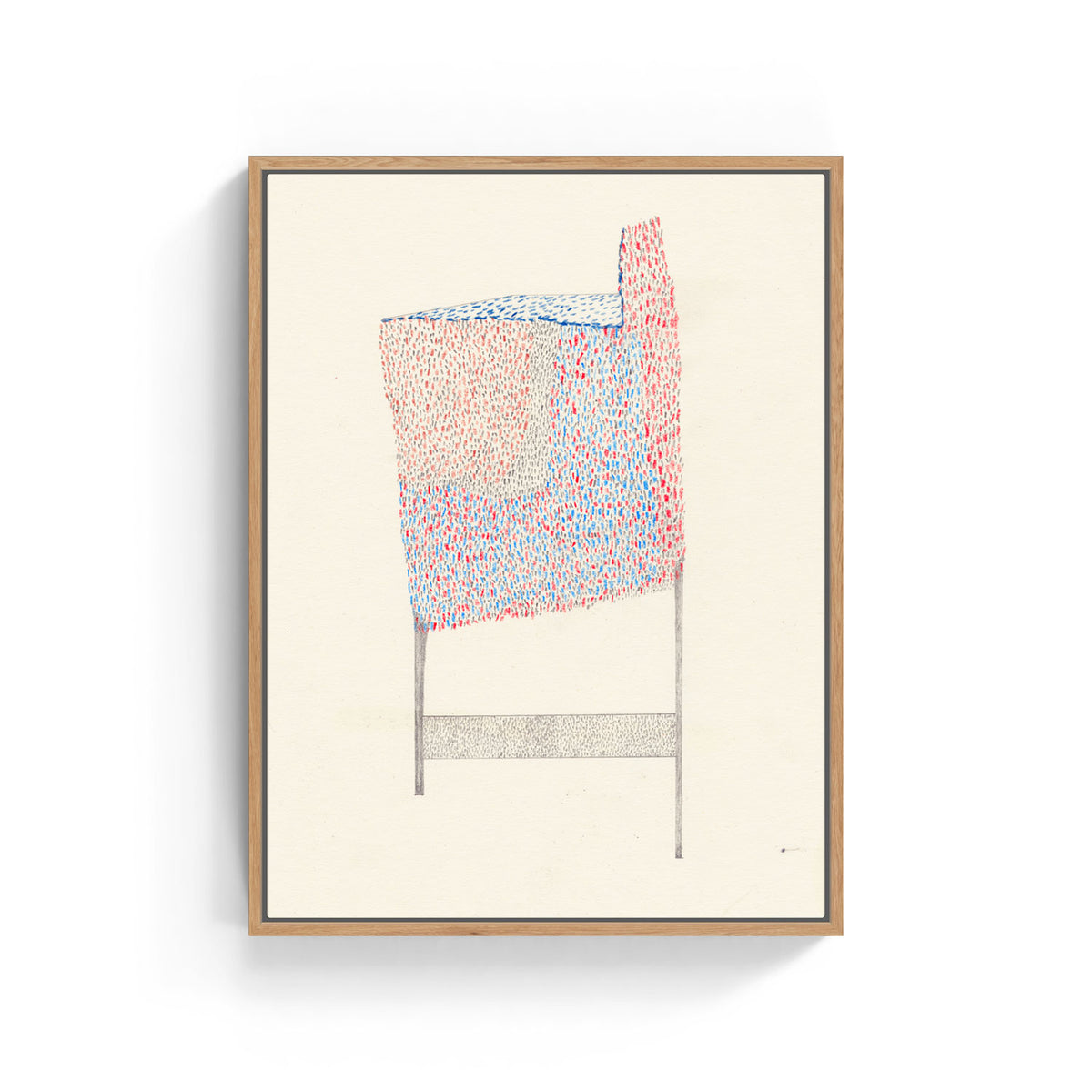 Buy Chair, Abstract Painting Wall Art Online at Best Price – Dessine Art