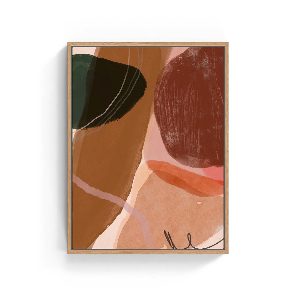 Buy Chatter, Abstract Painting Wall Art Online at Best Price – Dessine Art