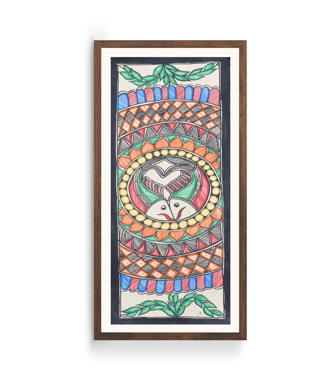 Fish Rass Madhubani Painting, Madhubani Art – Dessine Art