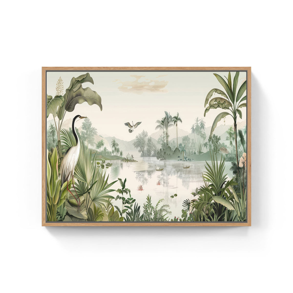 Buy Life in Island II Abstract Painting Online at Best Price – Dessine Art