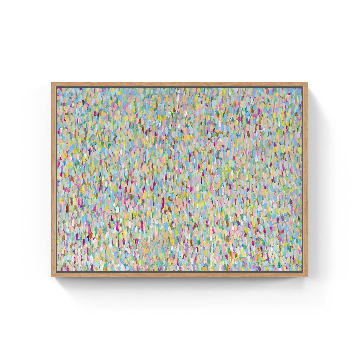 Buy Look of Joy 2 Abstract Painting Online at Best Price – Dessine Art