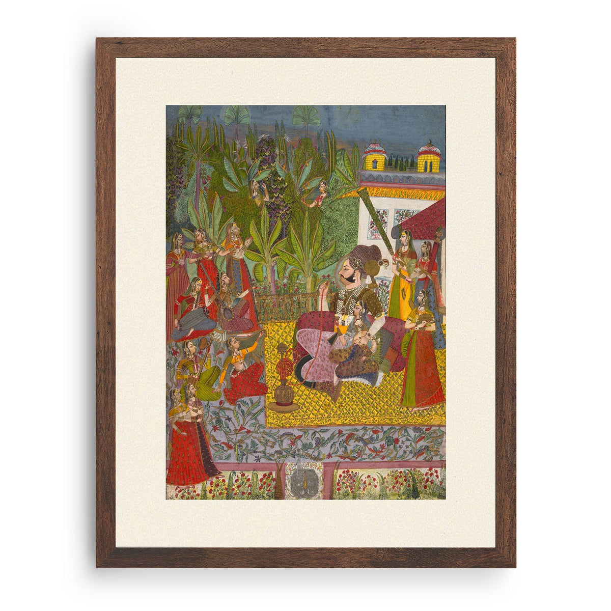 Buy Maharaja Bijay Singh in His Harem by India Rajasthan Jodhpur Classical Indian Art Online at ...