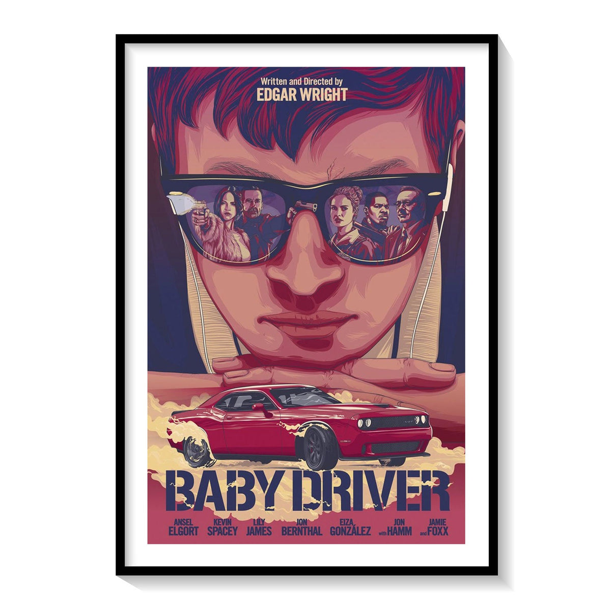 Buy BaBy Driver Movie Poster Online at Best Price – Dessine Art