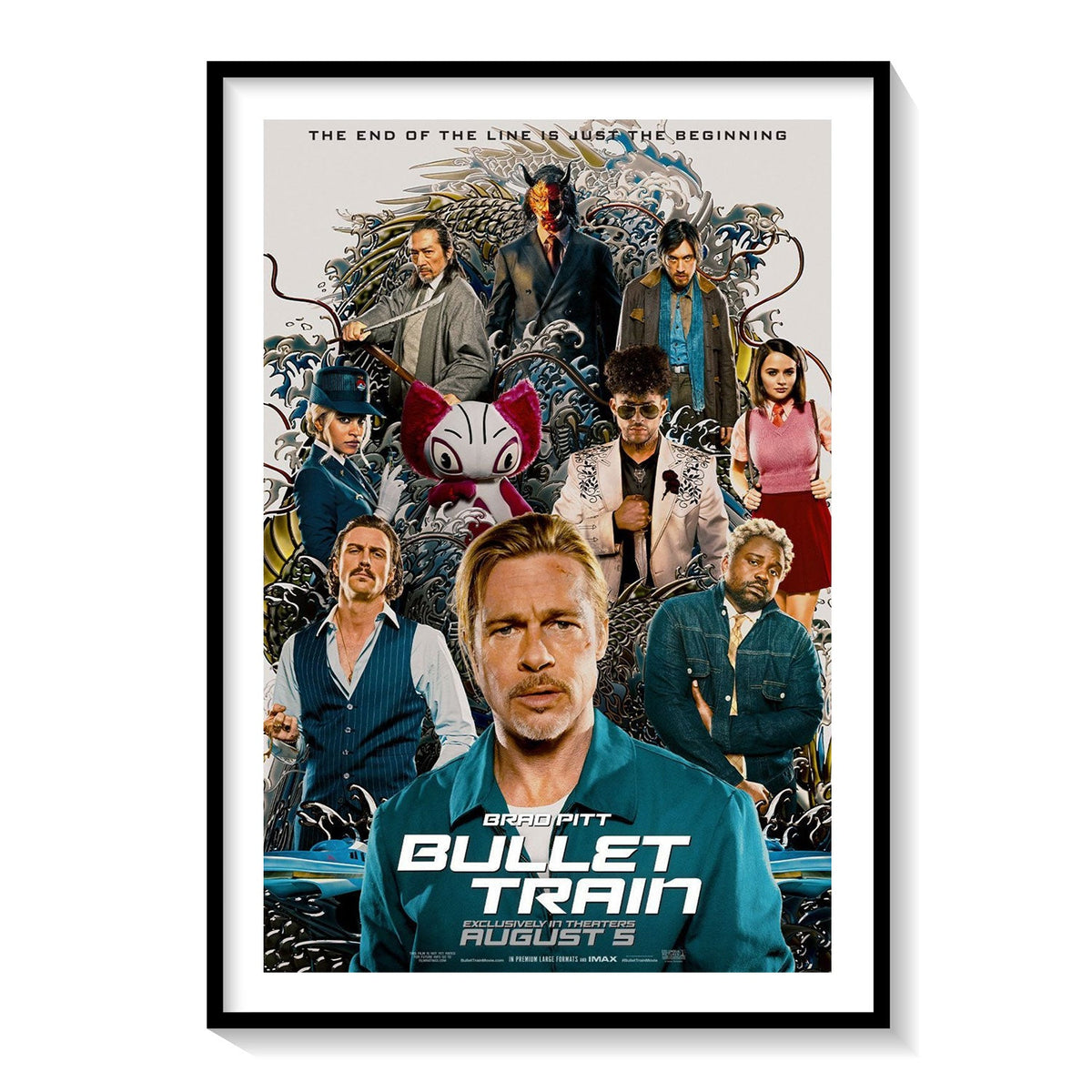Buy Bullet Train Movie Poster Online at Best Price – Dessine Art