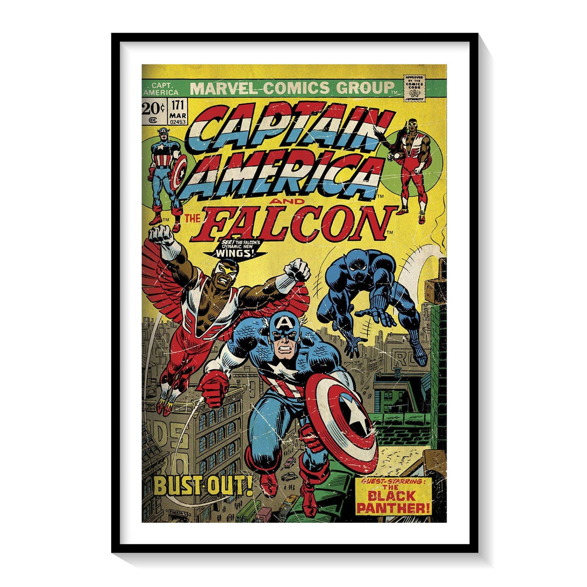 Buy Captain America Movie Poster Online at Best Price – Dessine Art