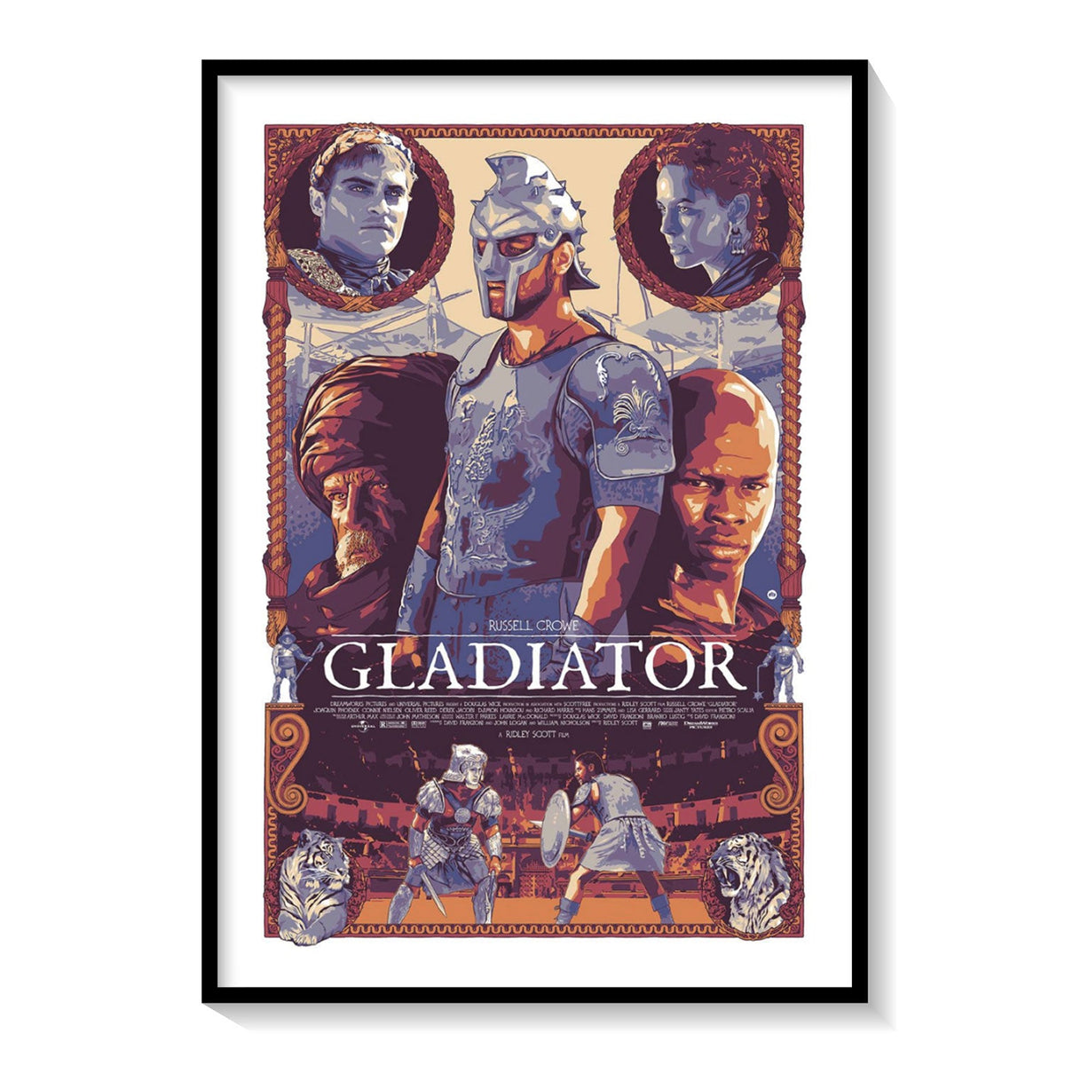 Buy Gladiator Movie Poster Online at Best Price – Dessine Art