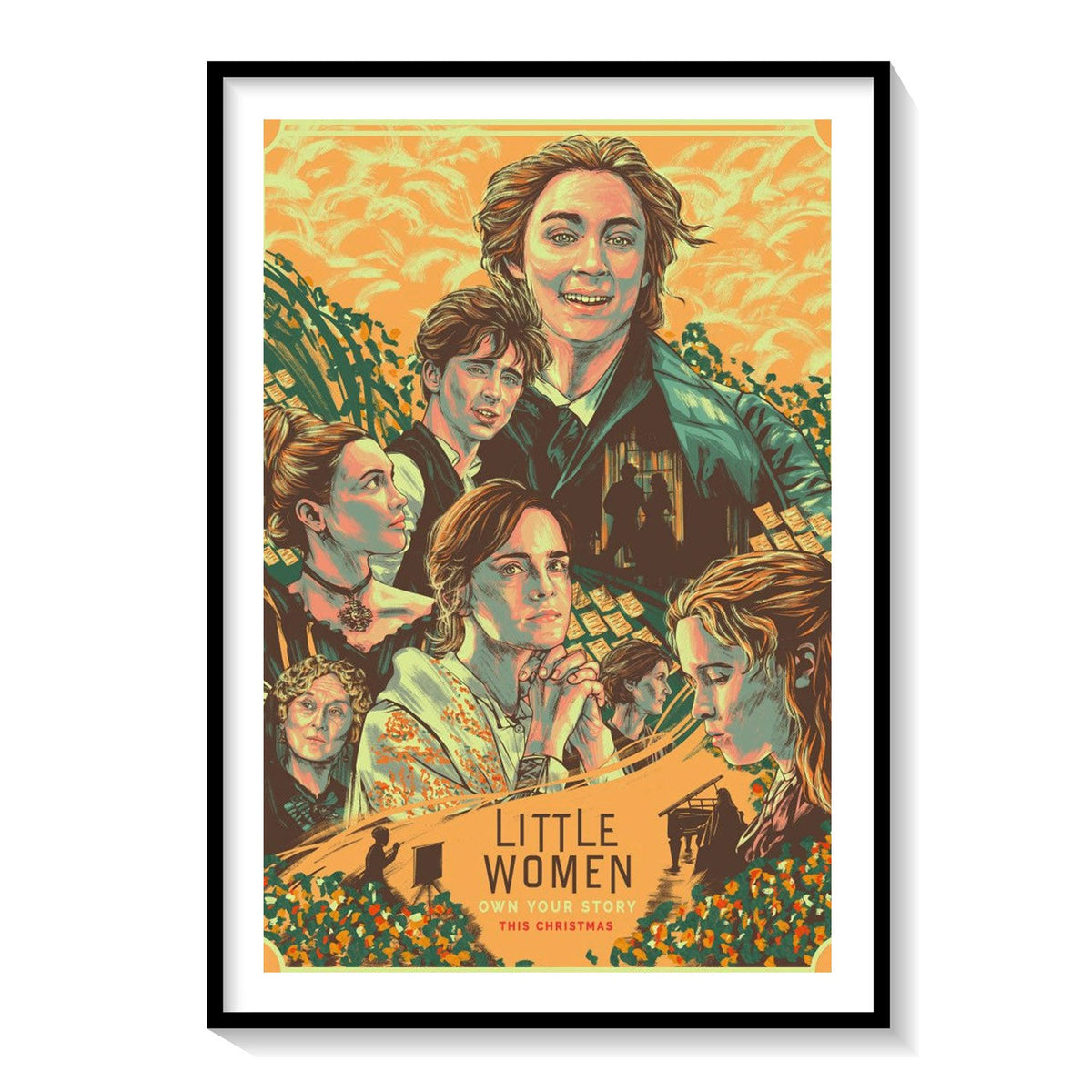 Buy Little Women Movie Poster Online at Best Price – Dessine Art
