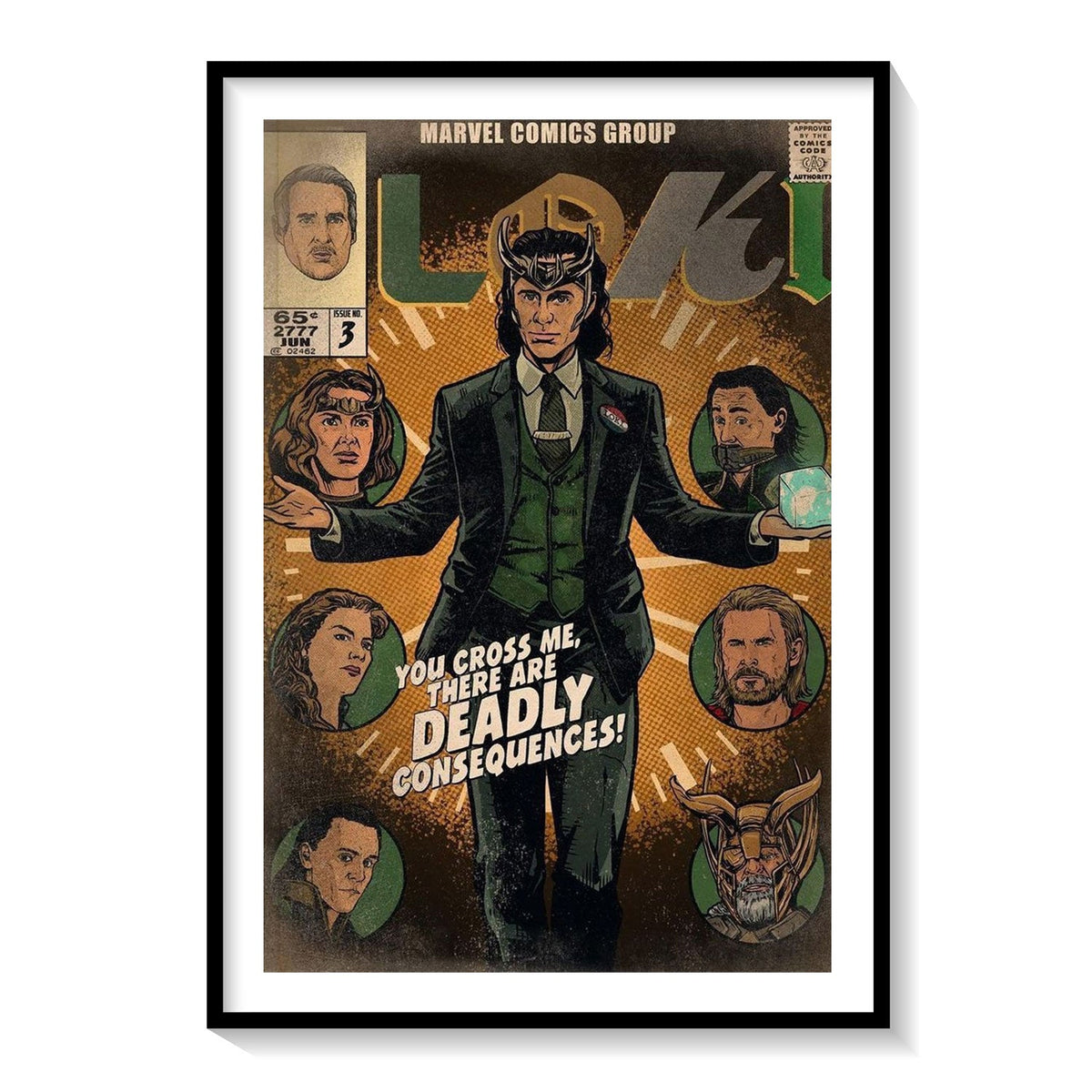 Buy Loki Movie Poster Online at Best Price – Dessine Art