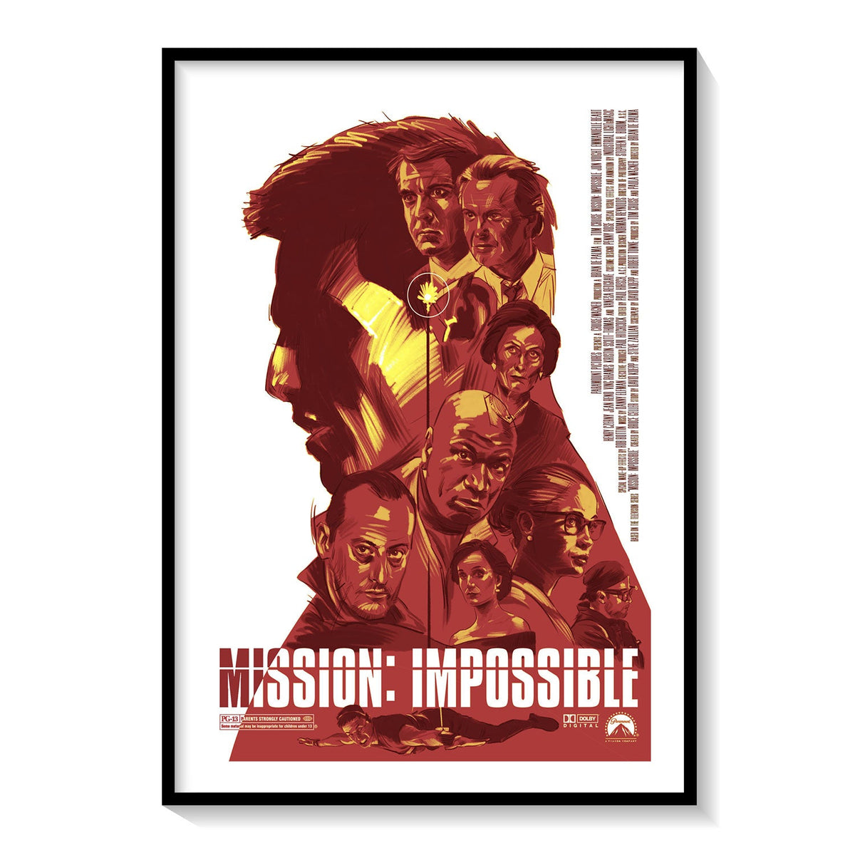 Buy Mission Impossible Movie Poster Online at Best Price – Dessine Art
