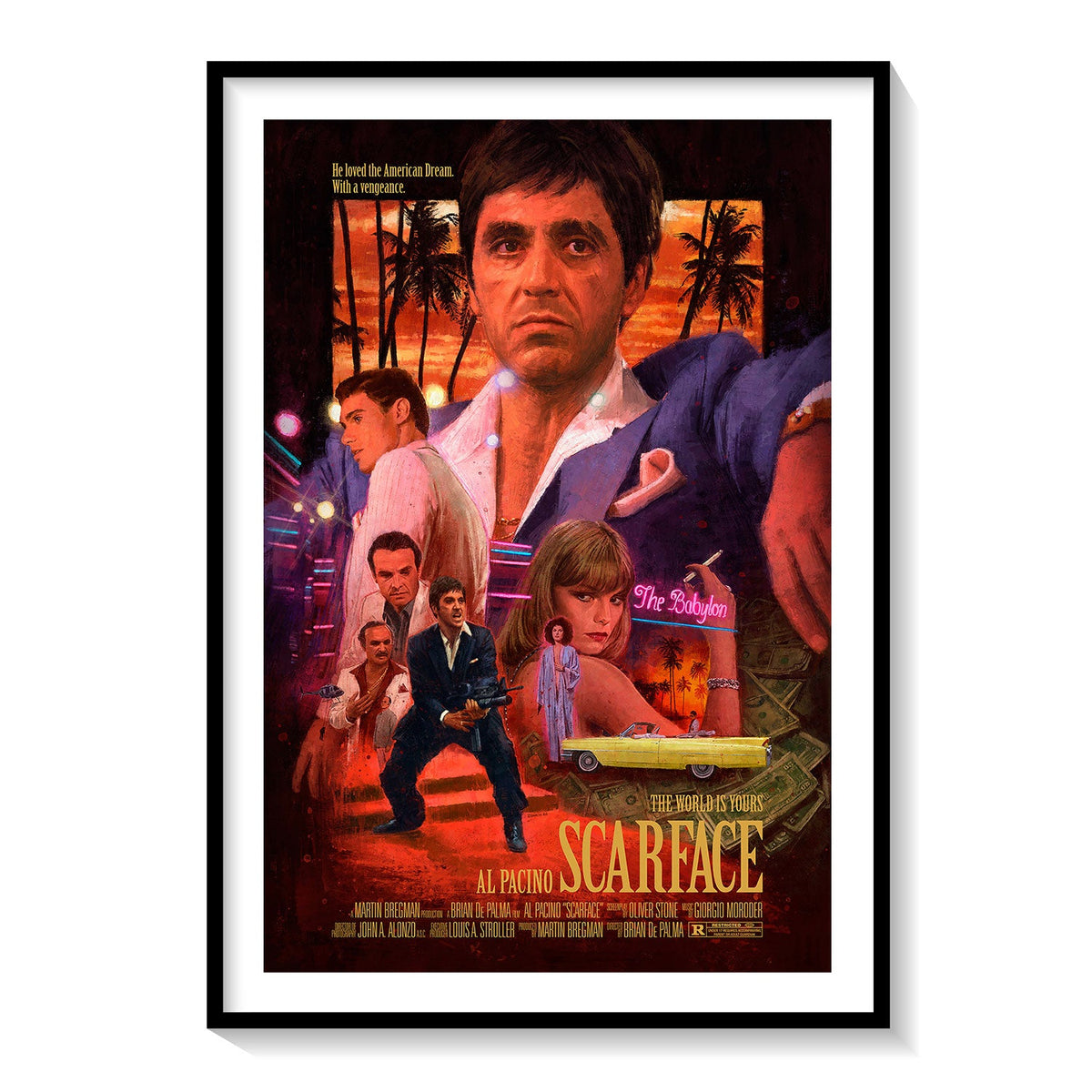Buy Scarface 06 Movie Poster Online at Best Price – Dessine Art