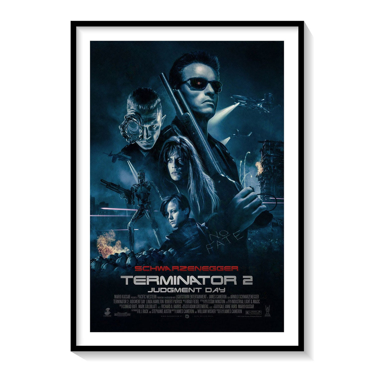 Buy Terminator 2 Movie Poster Online at Best Price – Dessine Art