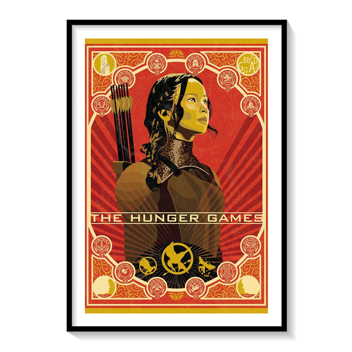 Buy The Hunger Game Movie Poster Online at Best Price – Dessine Art