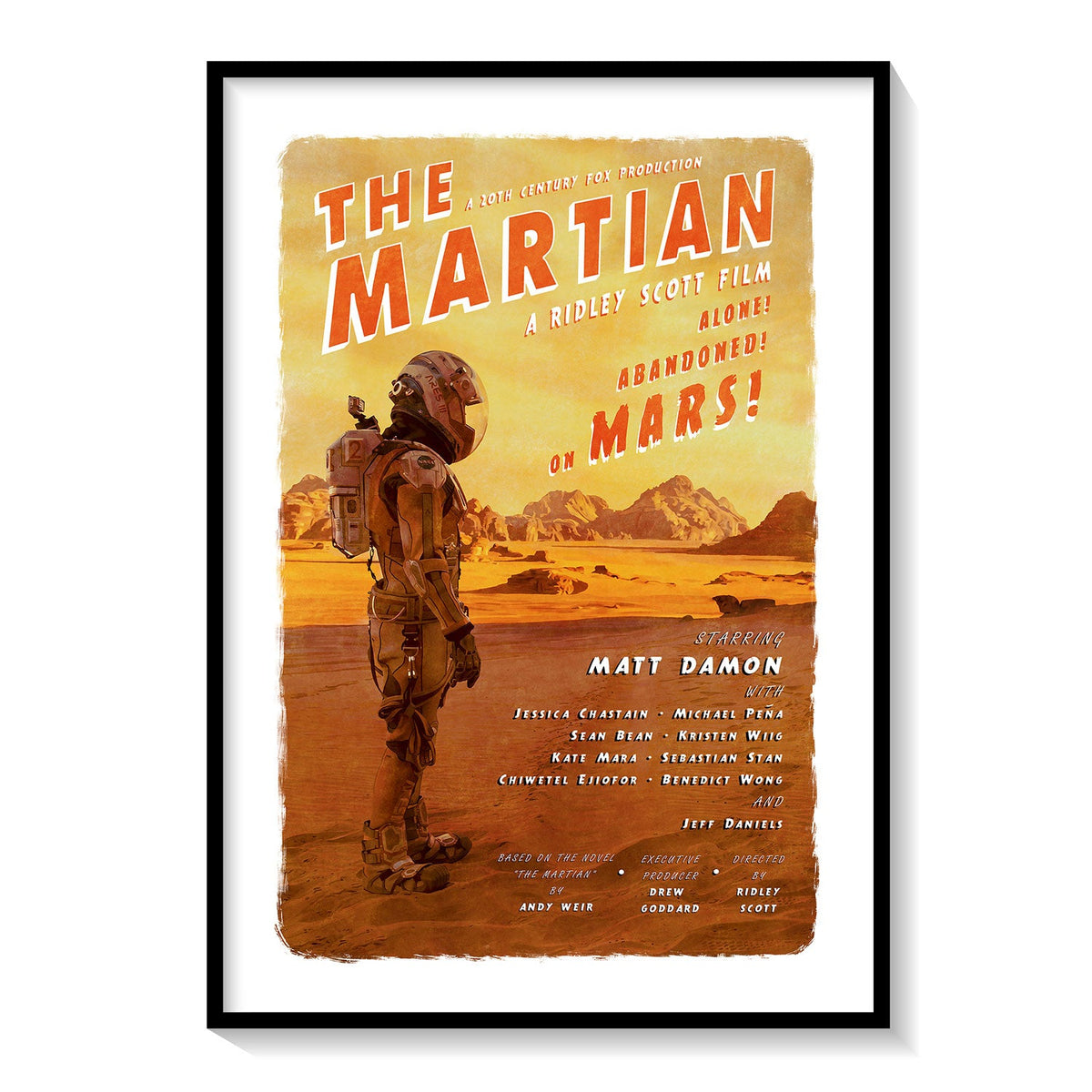Buy The Martian 02 Movie Poster Online at Best Price – Dessine Art