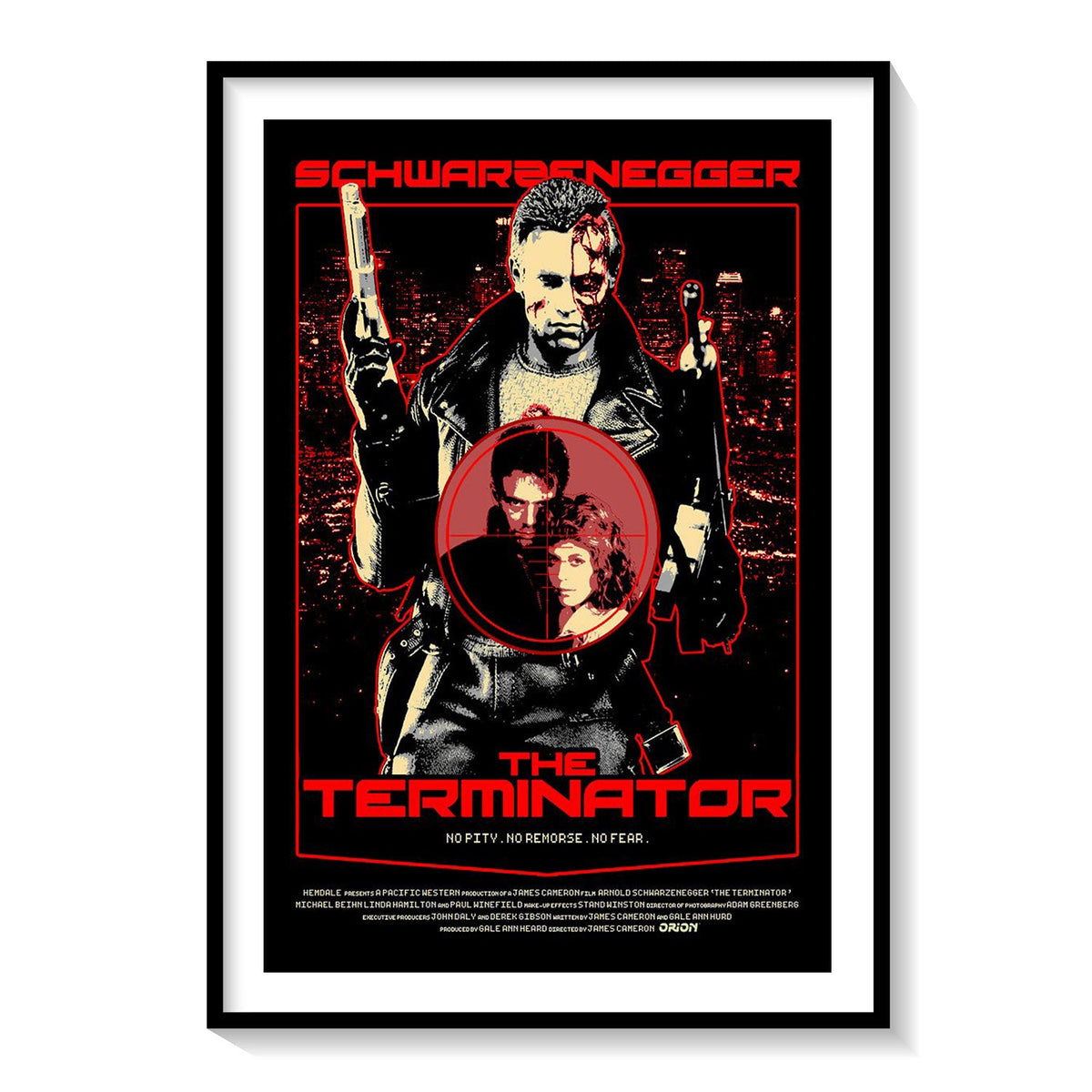 Buy The Terminator 07 Movie Poster Online at Best Price – Dessine Art