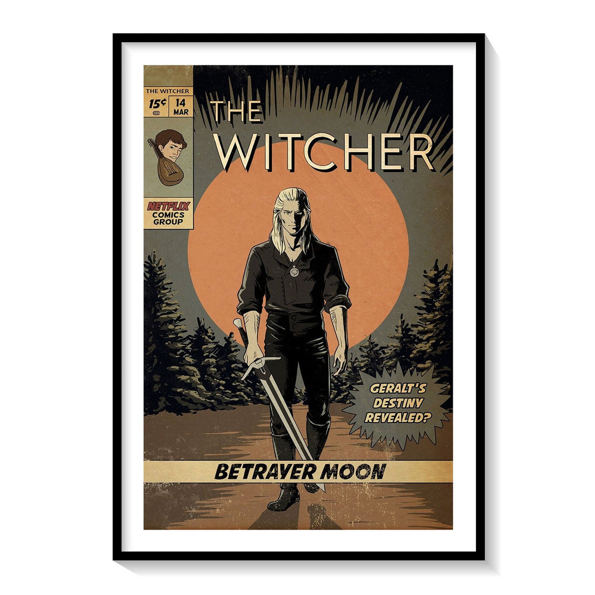 Buy The Witcher 05 Movie Poster Online at Best Price – Dessine Art
