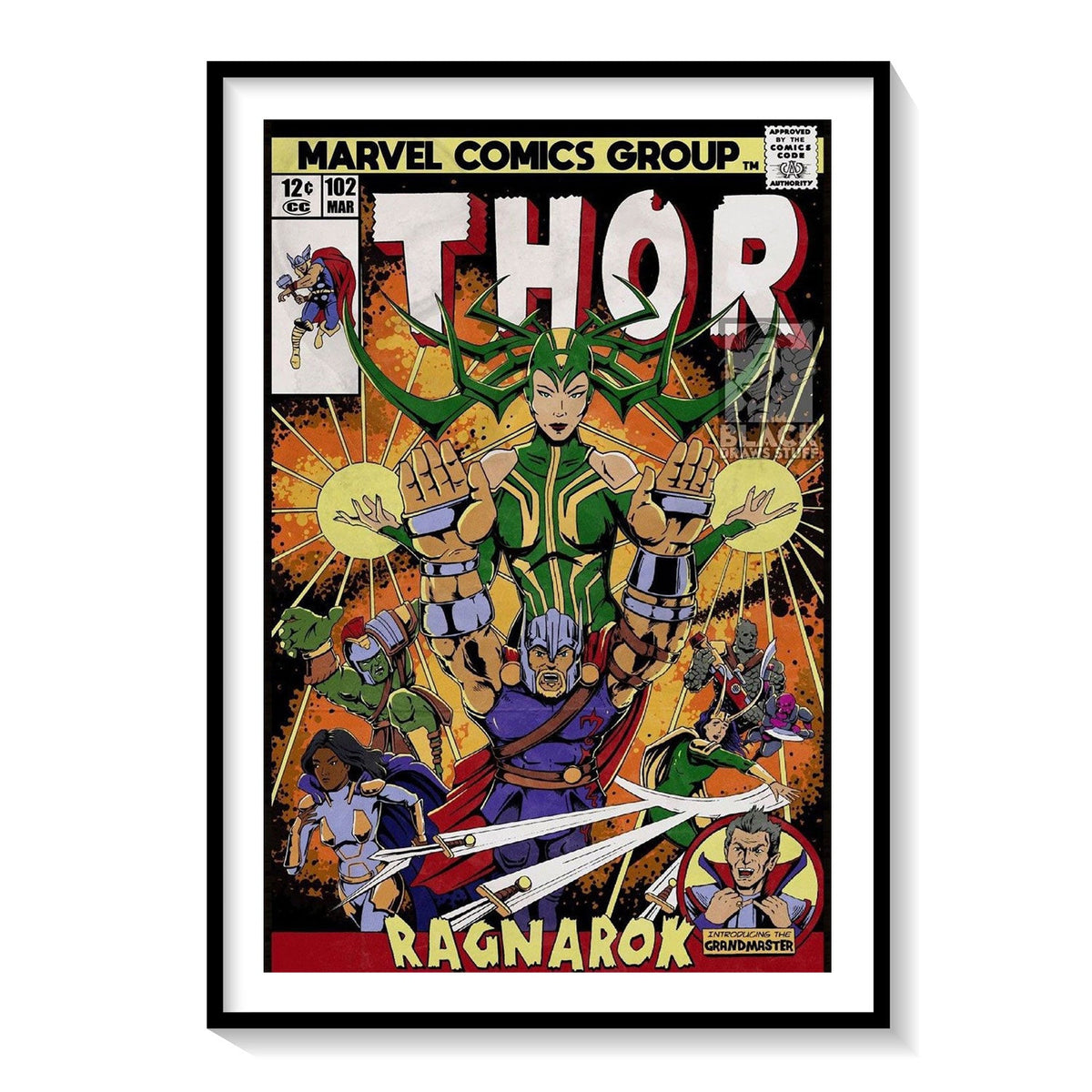 Buy Thor 05 Movie Poster Online at Best Price – Dessine Art