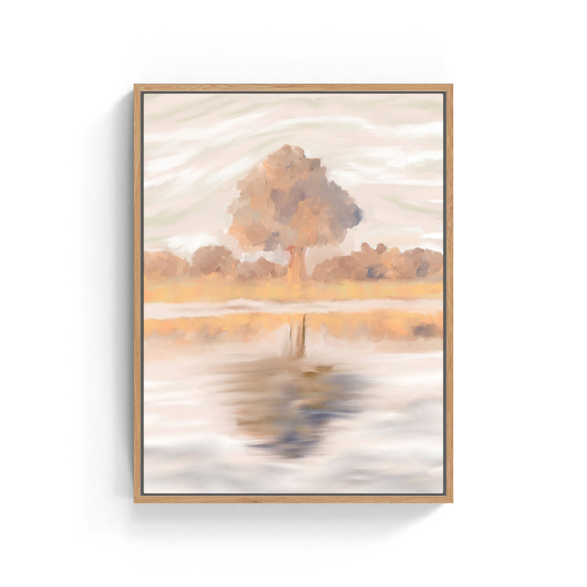 Buy Sovereign Reflections of the Jackalberry Tree, Abstract Painting ...