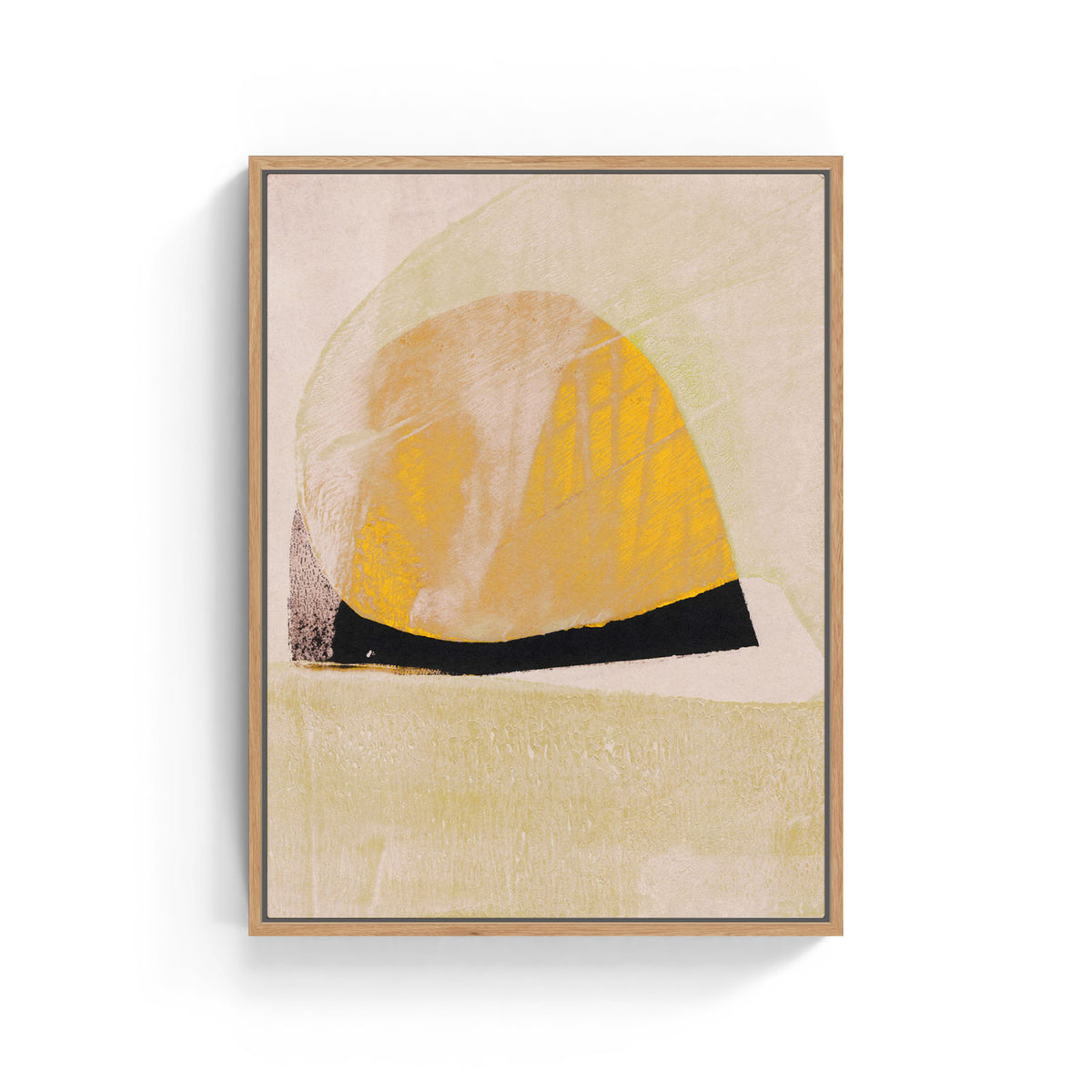 Buy The First Light #2, Abstract Painting Wall Art Online at Best Price ...