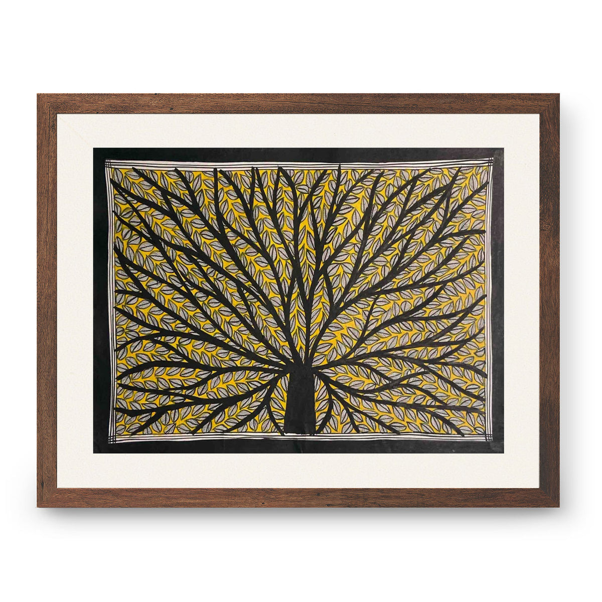 Life of Tree, Madhubani Art, Madhubani Painting – Dessine Art