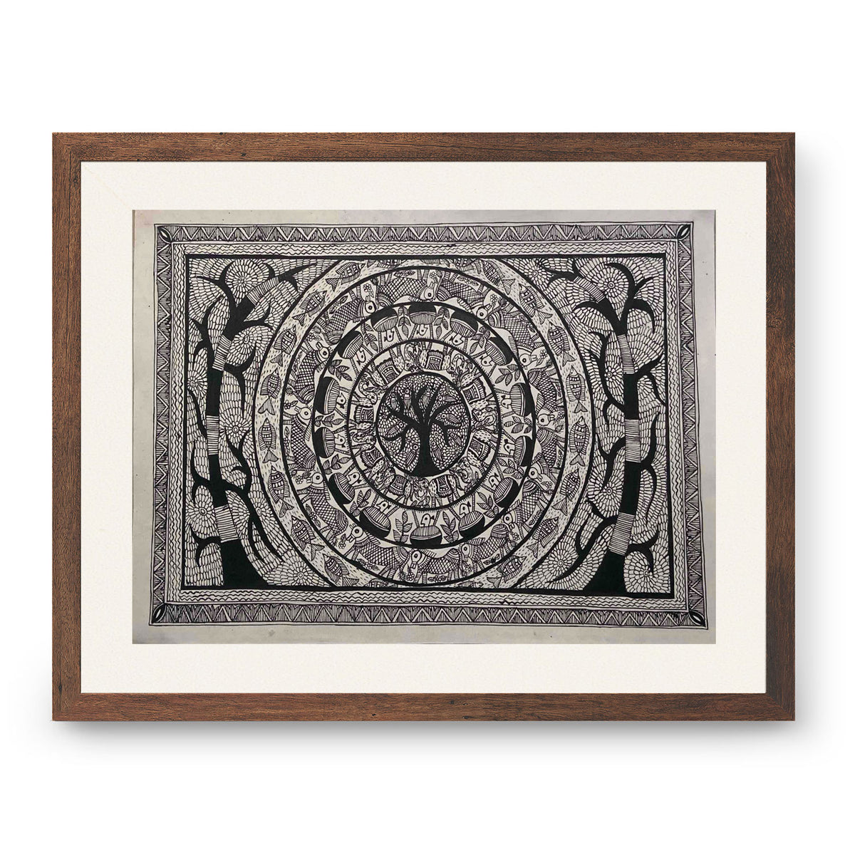 Tree Art, Madhubani Art, Madhubani Painting – Dessine Art