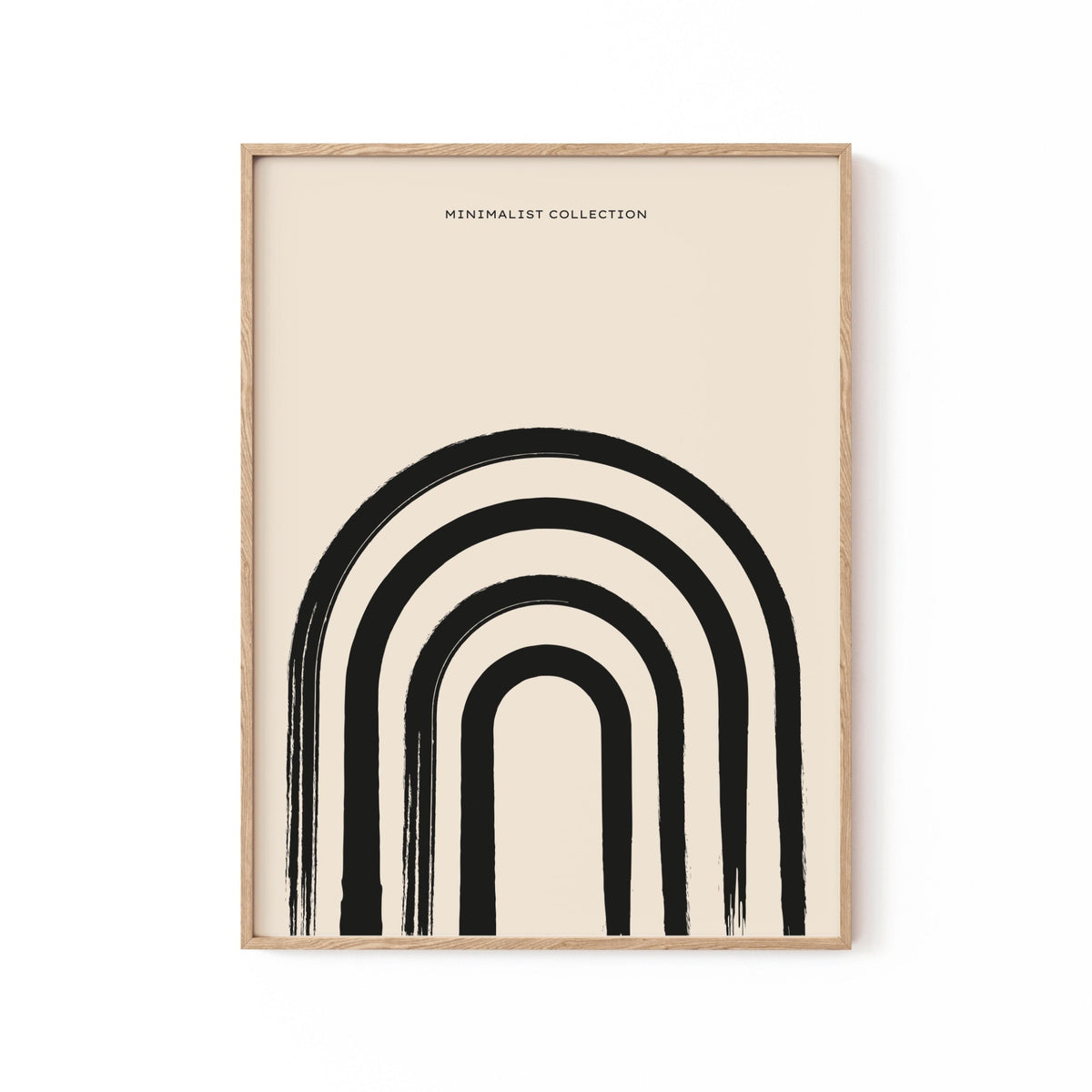 Buy Minimalist Paths Black and White Painting Online at Best Price ...