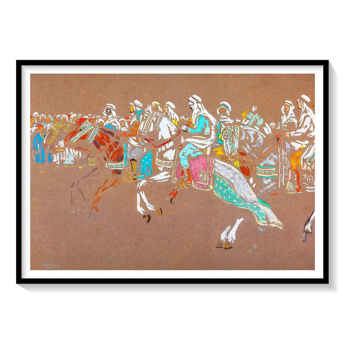 Arab cavalry: Buy Arabic Islamic Paintings & Art Prints Online ...