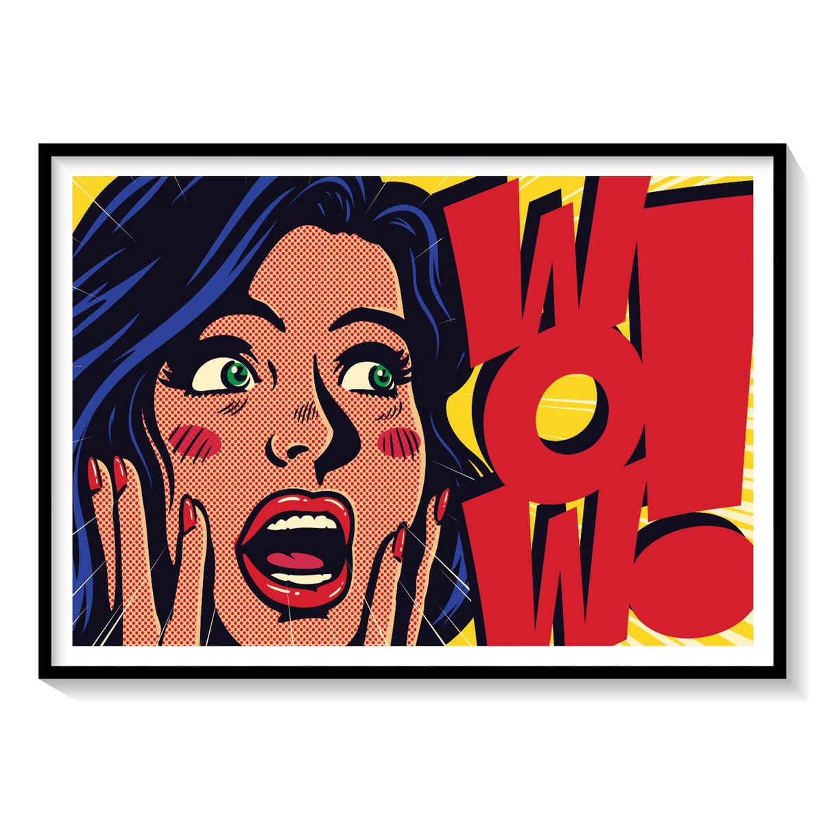 Buy Astound Pop Art Painting & Art Print Online India at Best Price ...