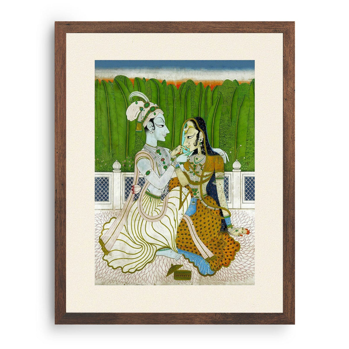 Bani Thani Painting Raja Rani: Buy Classical Indian Miniature Paintings ...