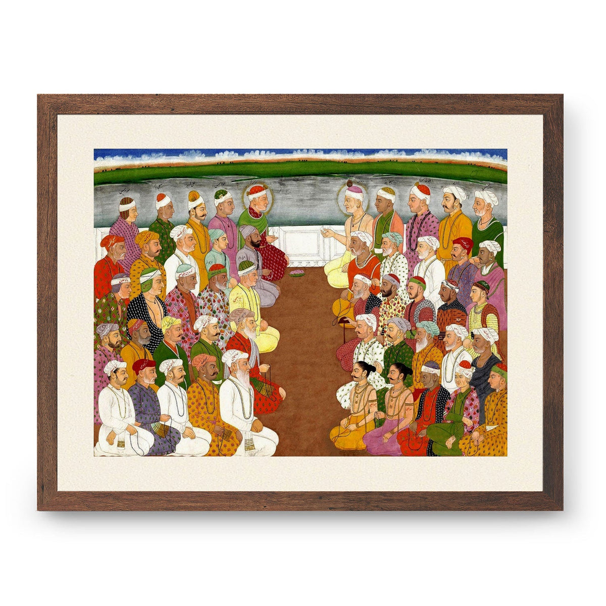 Convocation of Hindu Holy Men: Buy Classical Indian Miniature Paintings ...