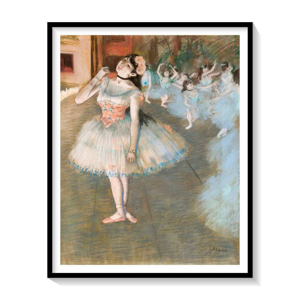 The star dancer Painting & Wall Art Print by Edgar Degas - Dessine Art