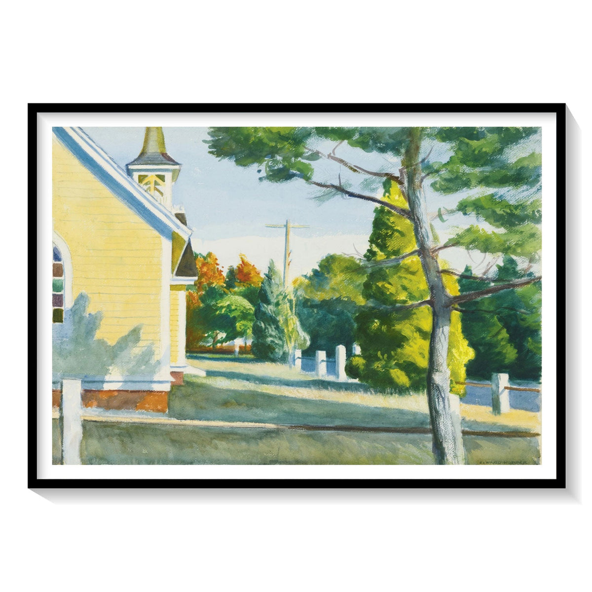 Edward Painting & Wall Art Print by Edward Hopper - Dessine Art