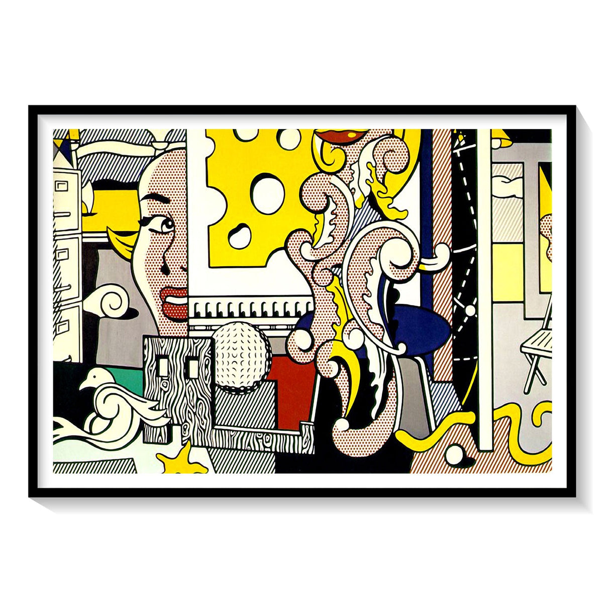 Buy Go for baroque Pop Art Painting & Art Print Online India at Best ...