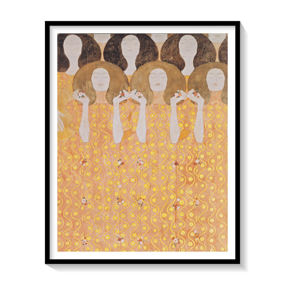 Beethoven Frieze Painting & Wall Art Print by Gustav Klimt - Dessine Art