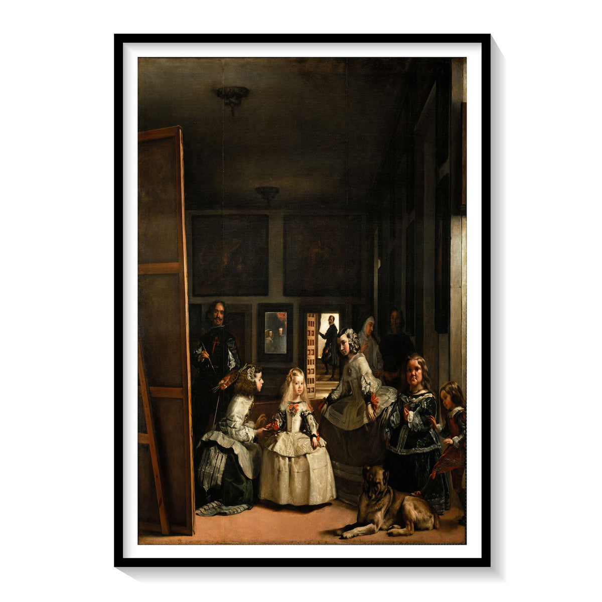 Buy Las Meninas Diego Famous Painting & Print Online India at Best ...