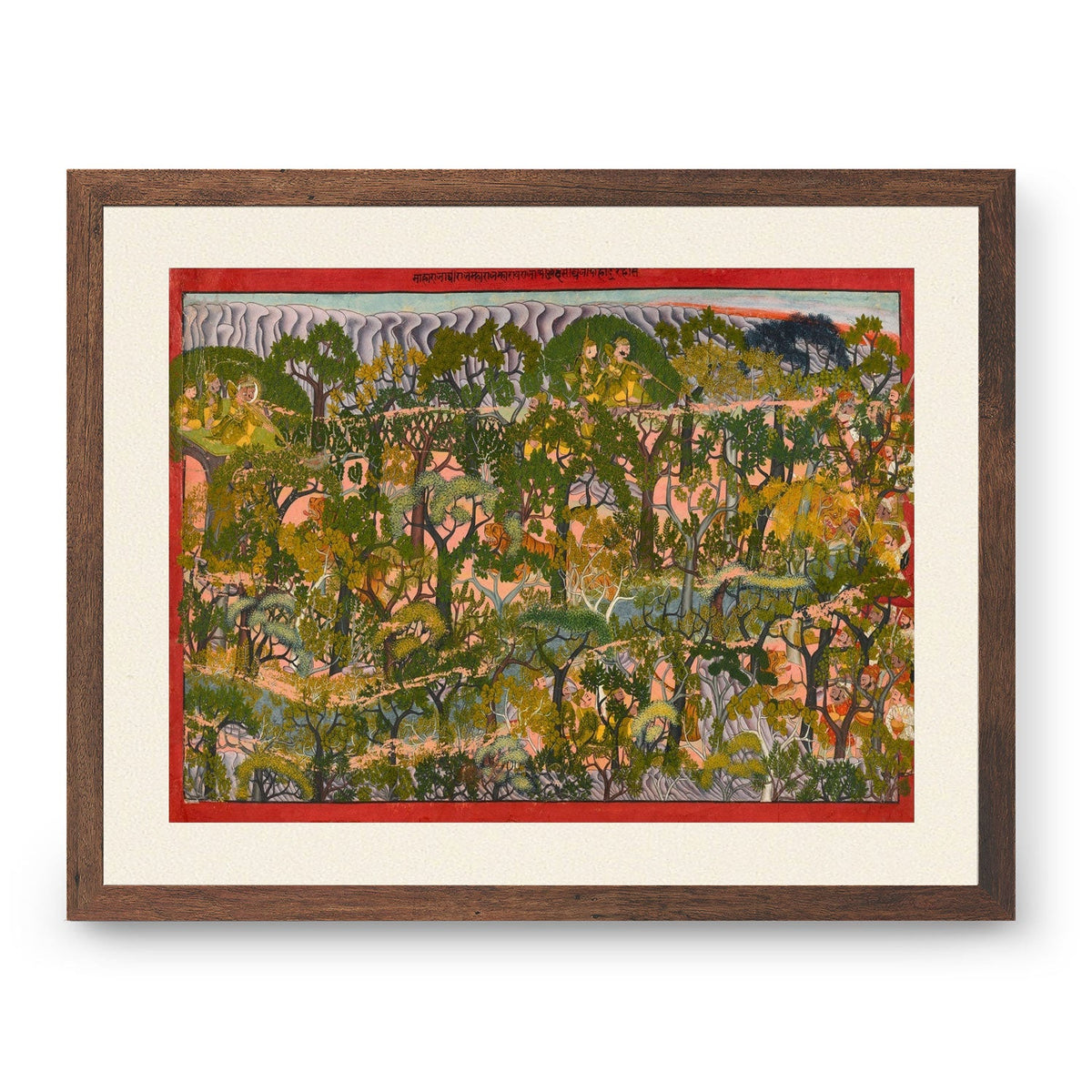 Maharao Umed Singh hunting tigers: Buy Classical Indian Miniature ...