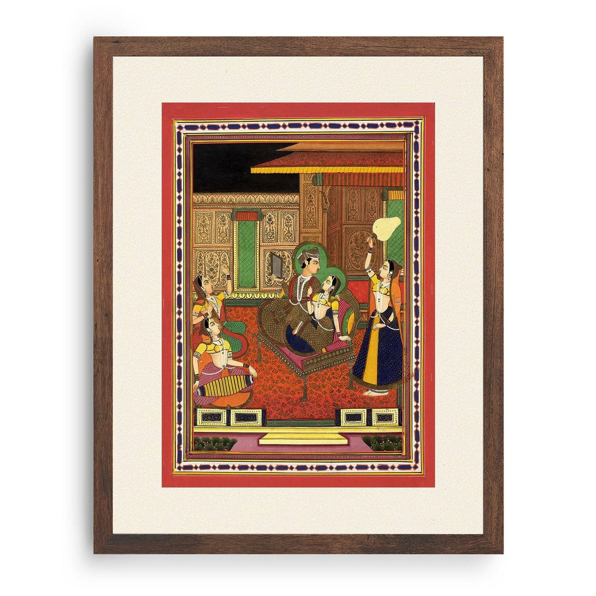 Man with her love Ragmala Paintings: Buy Rajasthani Paintings & Art ...