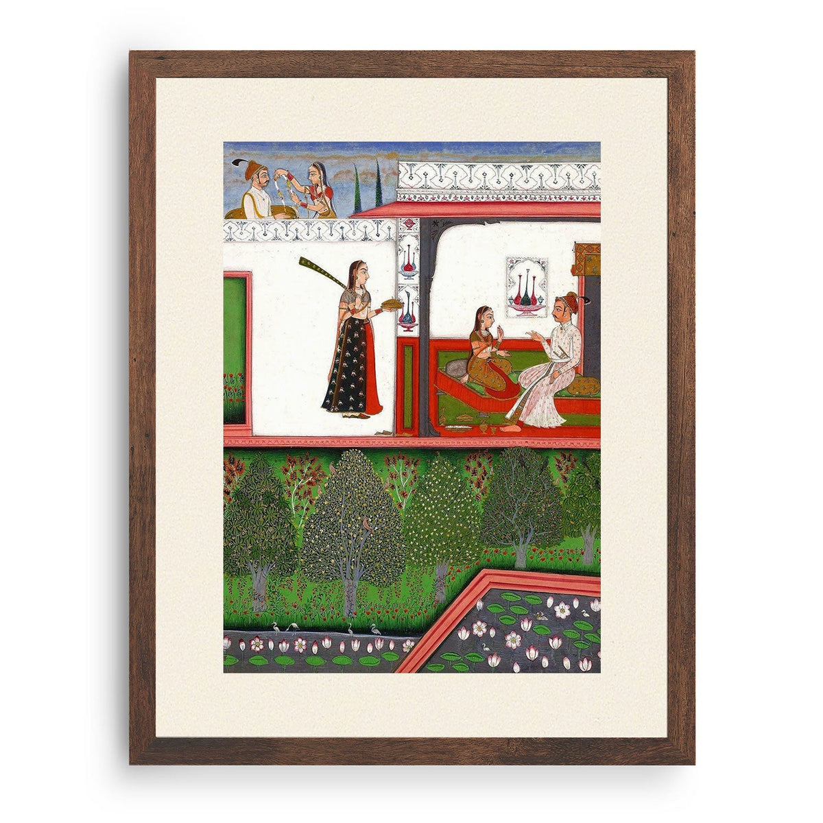 Mewar King Rajasthani Painting: Buy Classical Indian Miniature ...