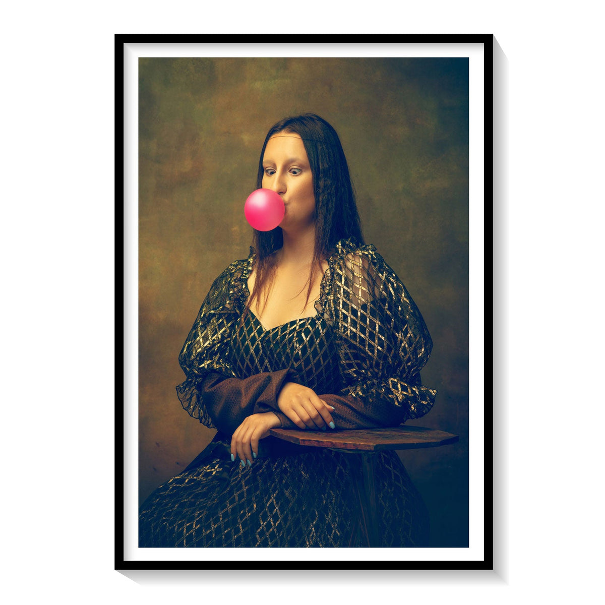 Buy Mona Lisa Pop Art Painting & Art Print Online India at Best Price ...