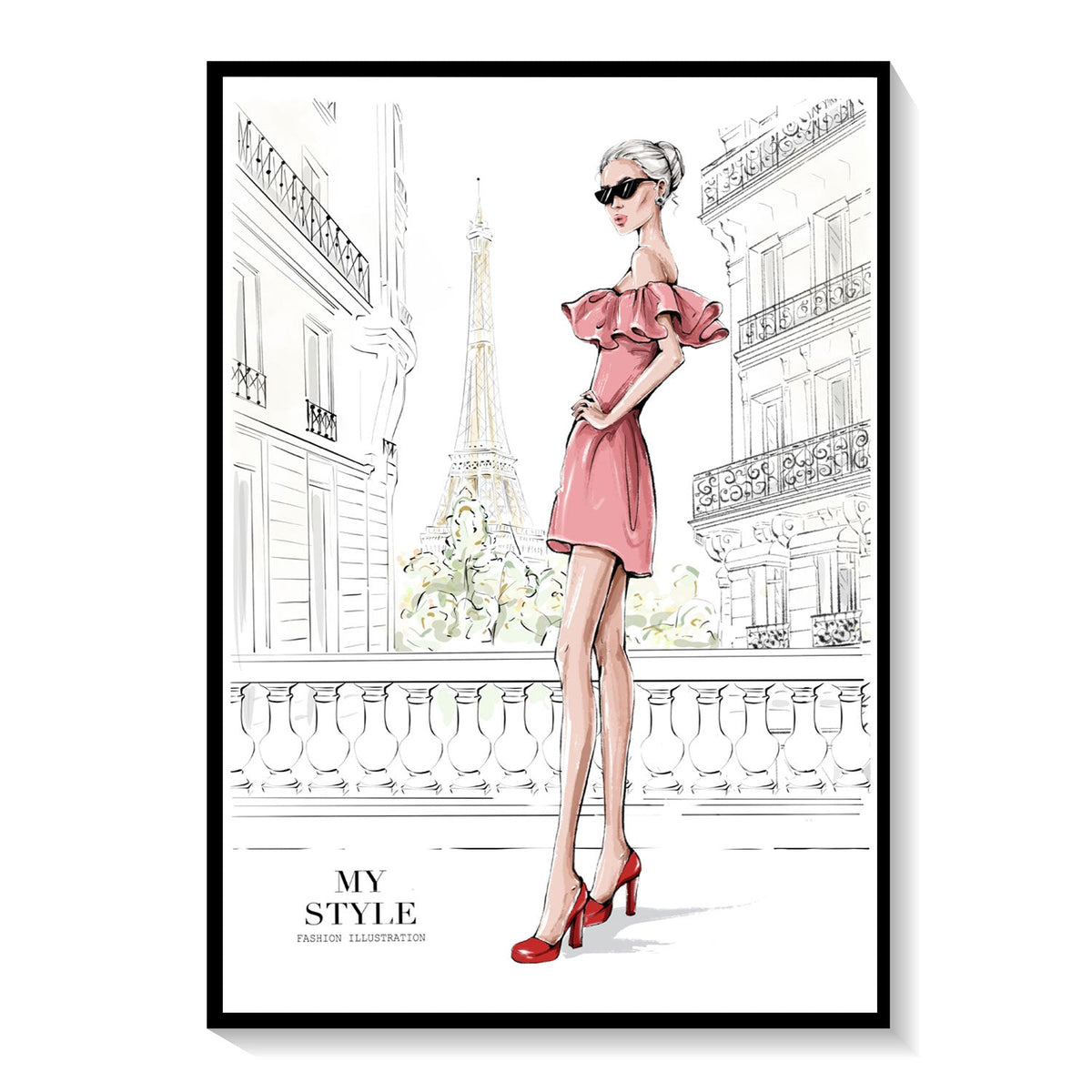 My Style Poster: Buy Premium Framed Fashion Posters Online – Dessine Art
