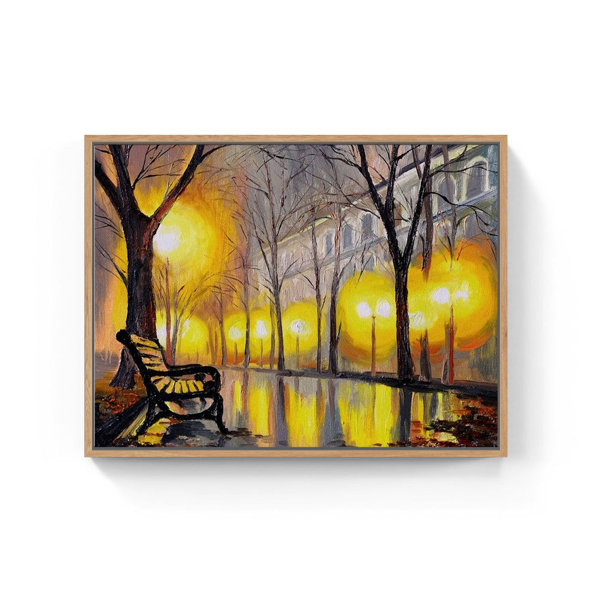 Buy Autumn street art work Big Canvas Paintings & Prints Online ...