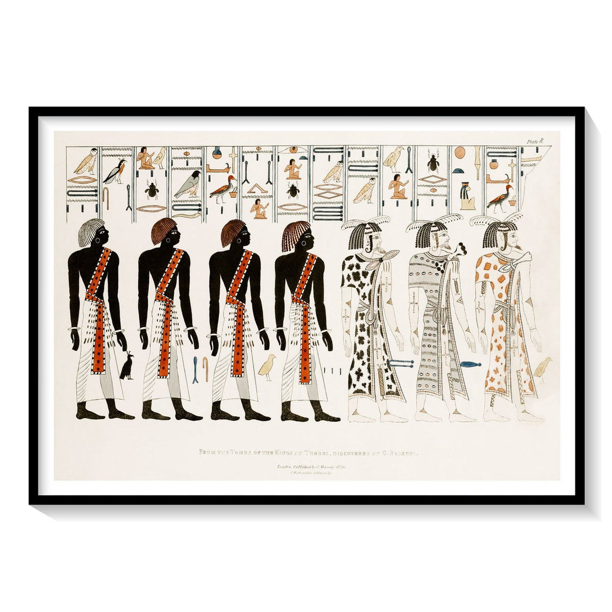 Procession of Ethiopians by Giovanni: Buy Egyptian Paintings & Art ...